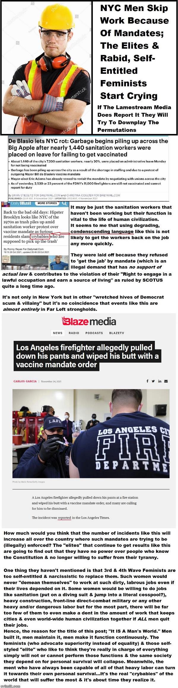 My.Evilmilk | Civil Disobedience At Work Vs. Tyranny