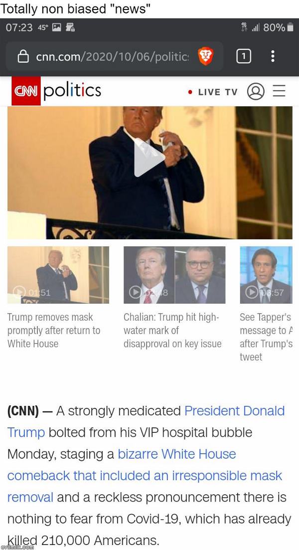 My.Evilmilk | CNN is a joke