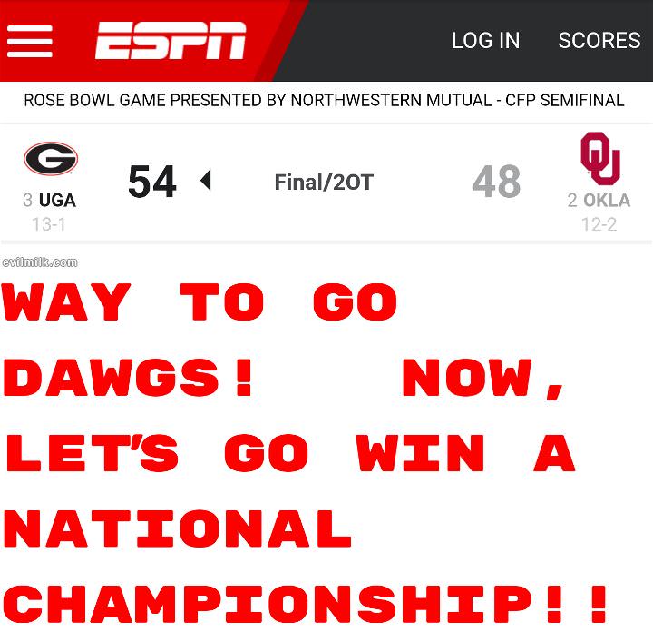 My.Evilmilk | Go Dawgs!! UGA